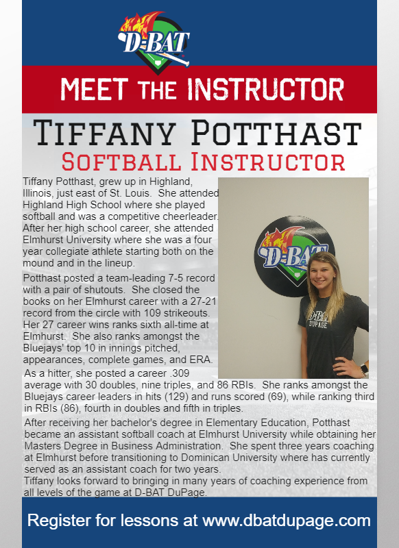 Baseball & Softball Lessons | D-BAT DuPage | Villa Park, IL
