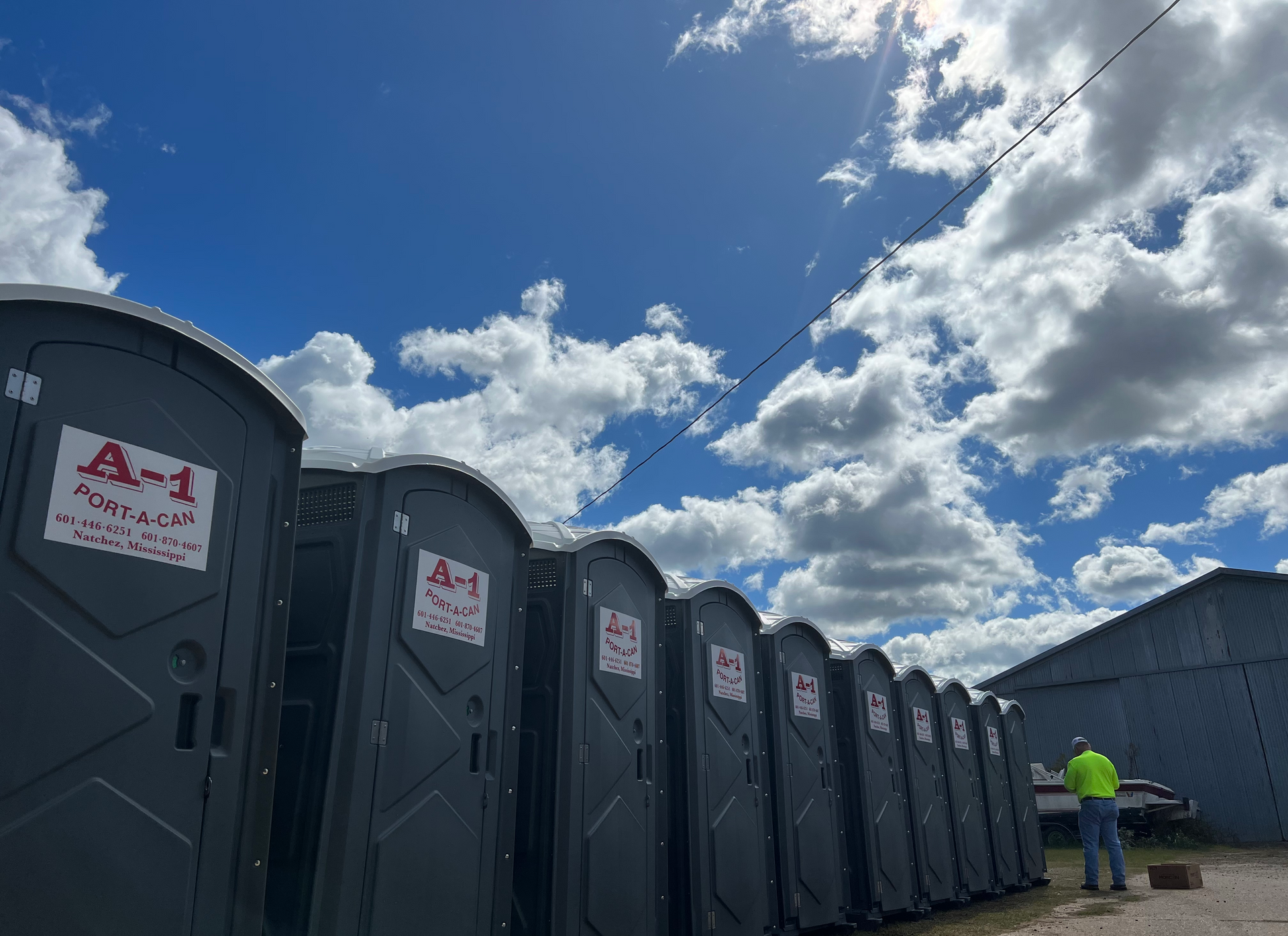 About A-1 Port-A-Can | Portable Toilet Supplier