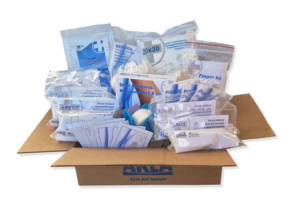 AKLA AB - Produkter inom första hjälpen, sjukvård och hygien