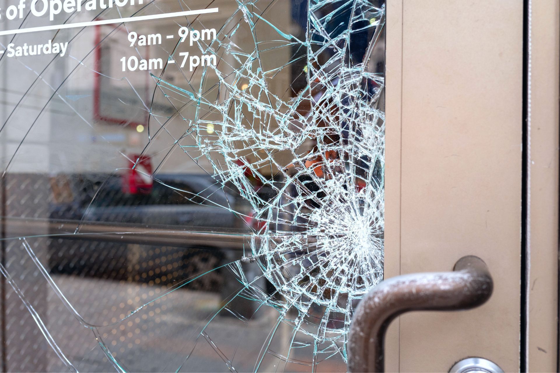 What To Do When Your Commercial Glass Door Breaks
