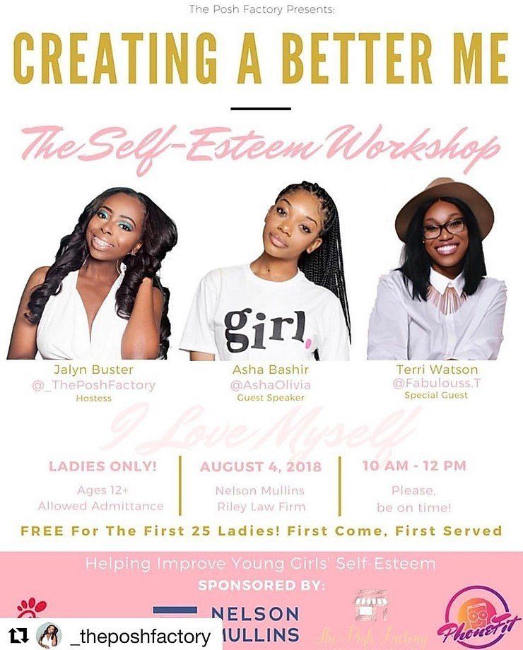 Creating A Better Me: Self Esteem Workshop