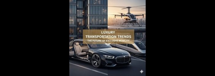 Top Luxury Transportation Trends for 2026 | Modern Travel in Style