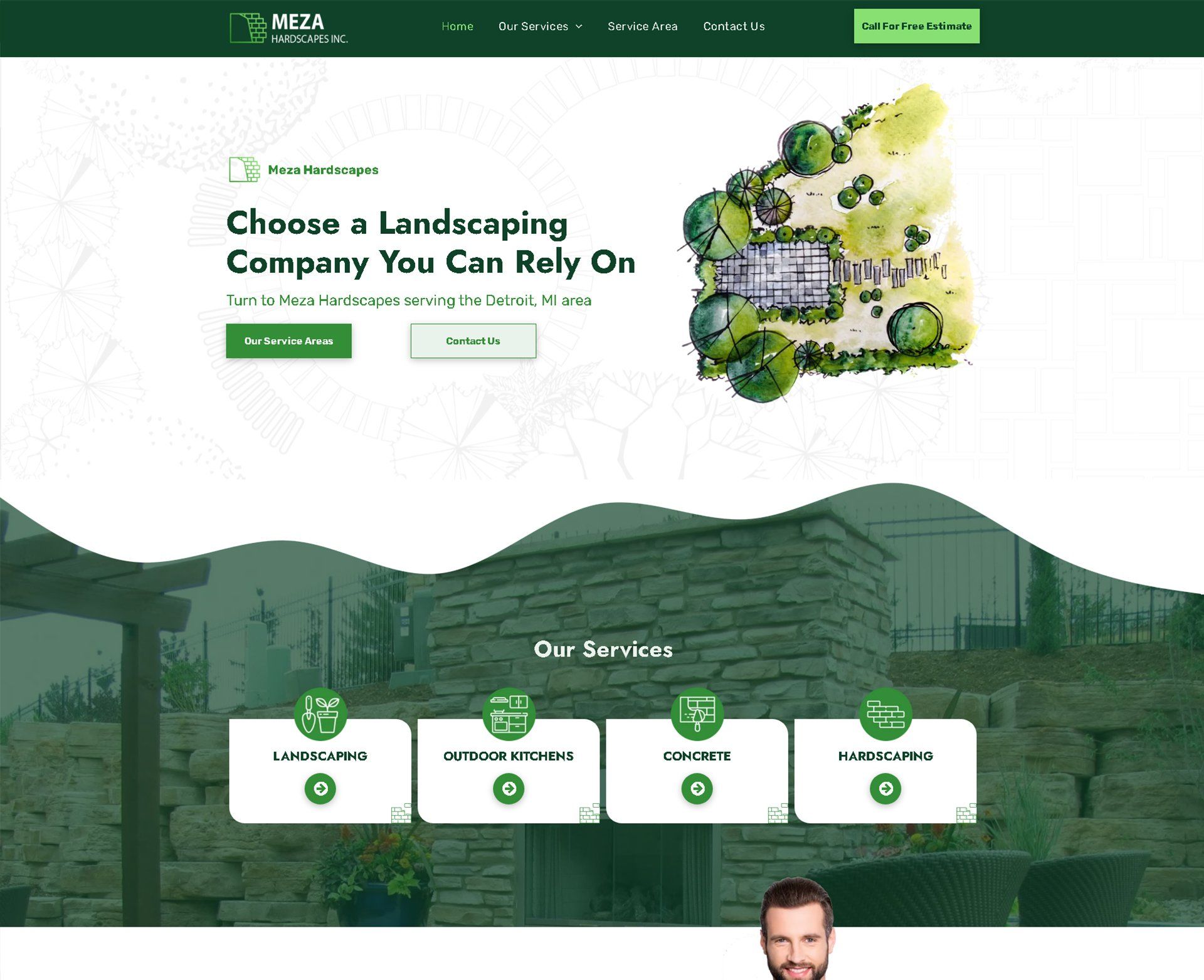 Landscape & Tree Portfolio | Engage Website Design