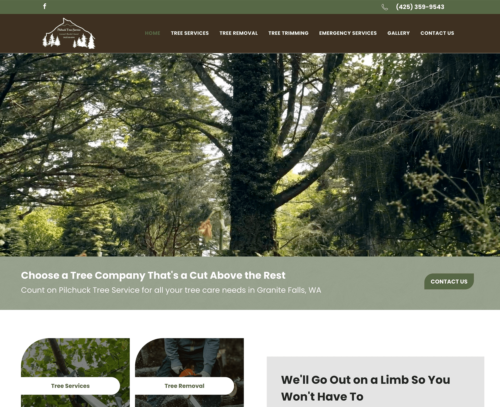 Landscape & Tree Portfolio | Engage Website Design