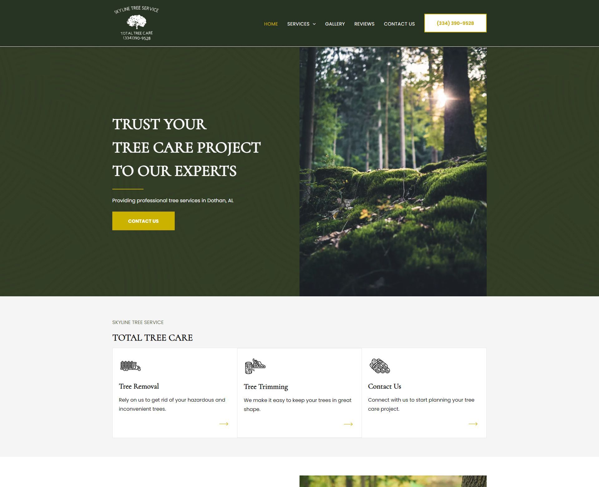 Landscape & Tree Portfolio | Engage Website Design