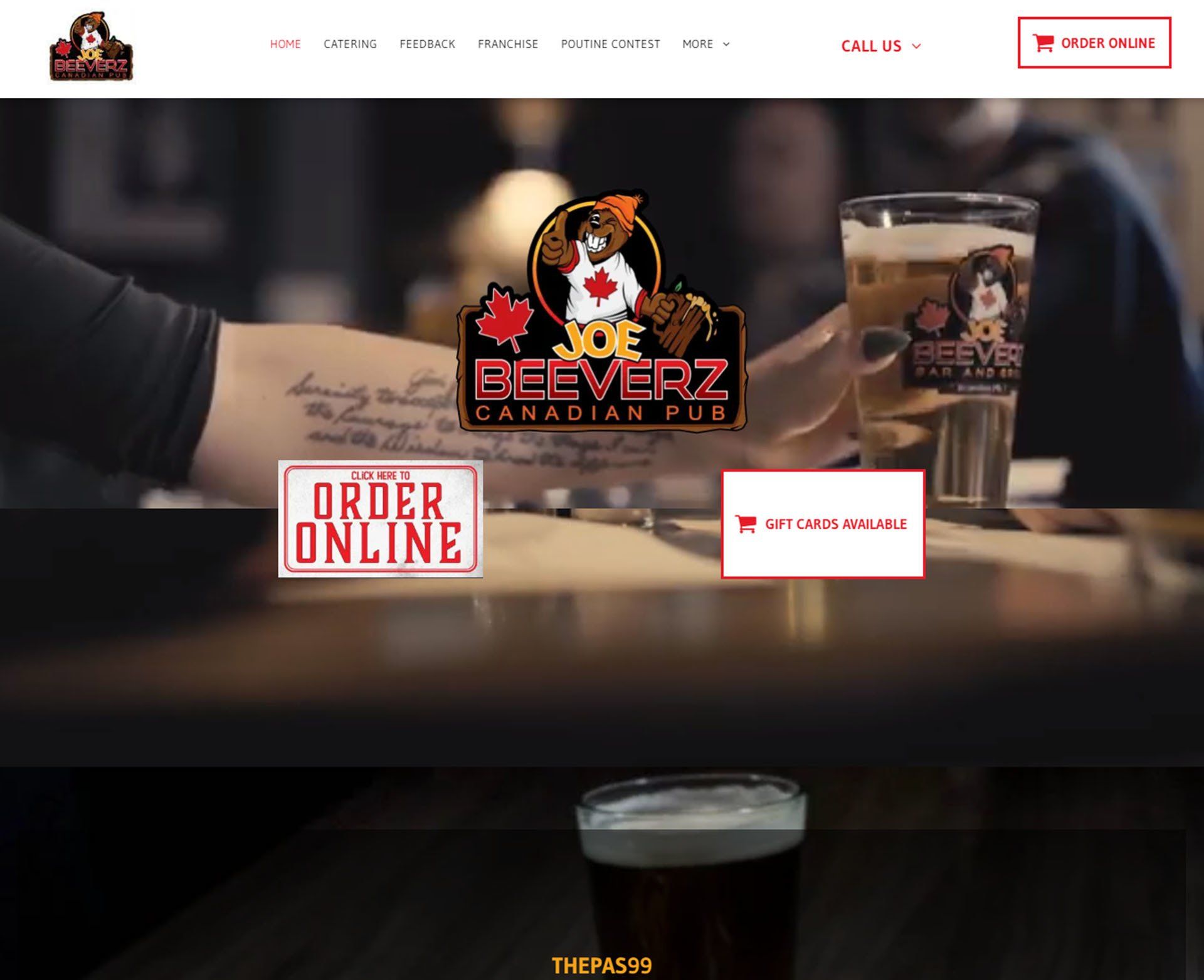 Restaurant, Catering & Food Portfolio | Engage Website Design
