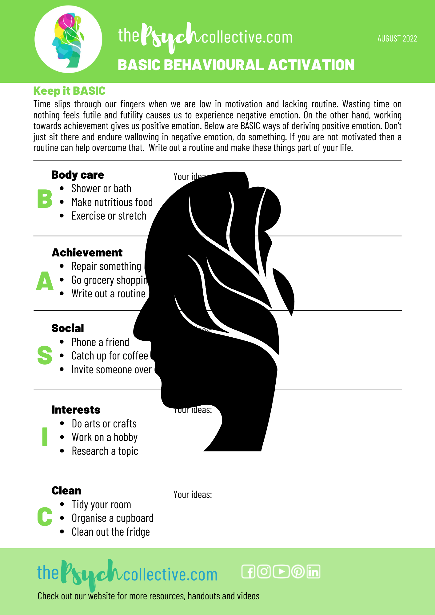 A Detailed Guide to Starting Behavioural Activation