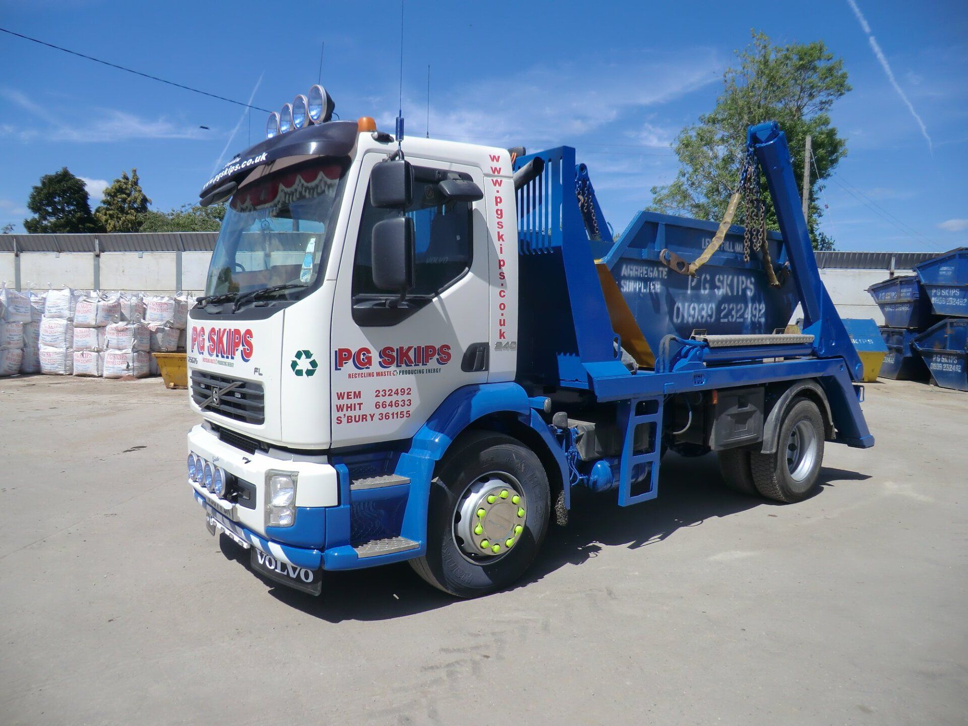 Waste disposal in Shrewsbury, PG Skips Ltd