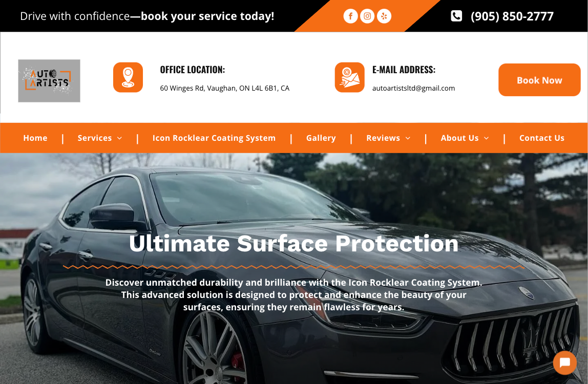 Icon Rocklear Coating System | Surface Protection