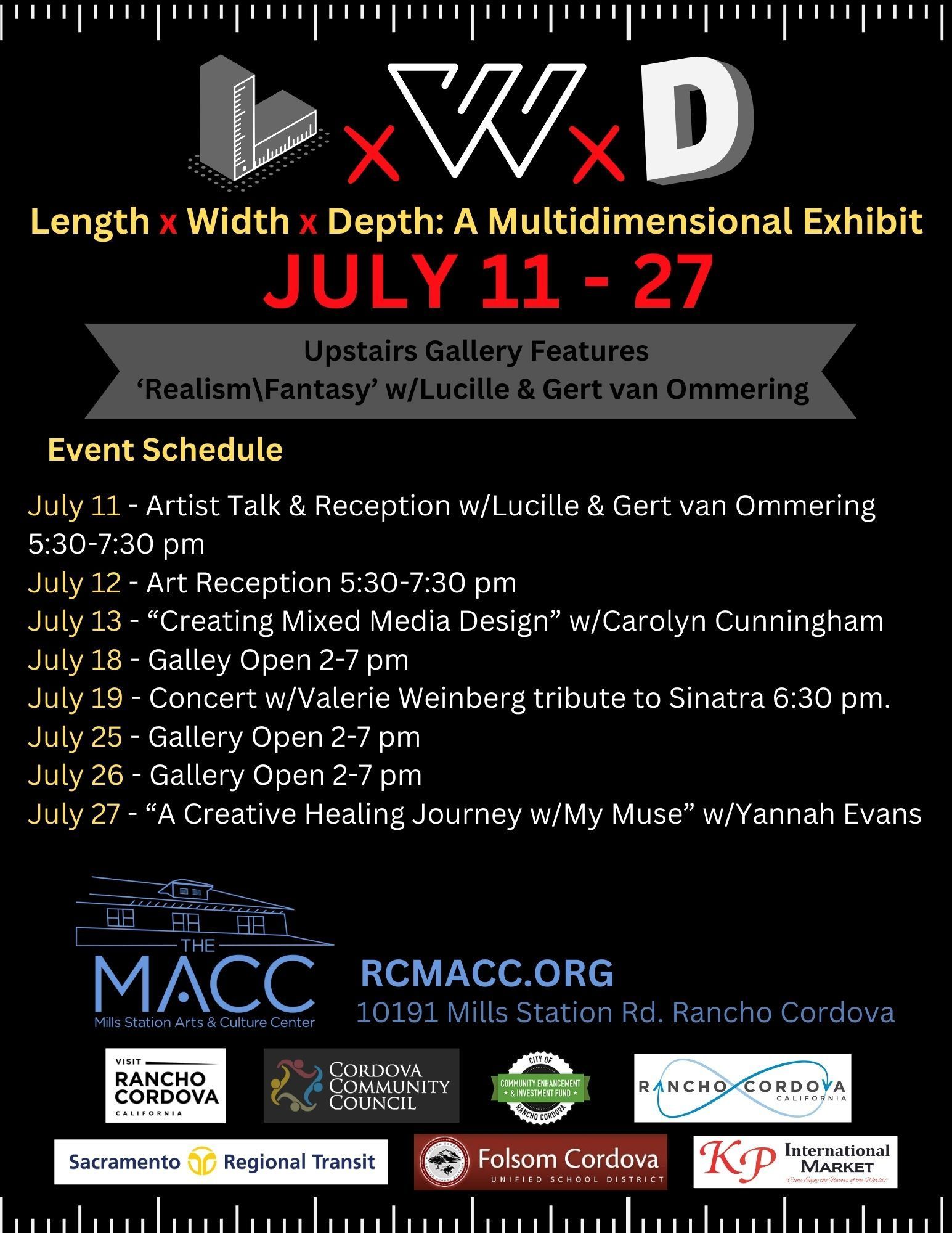 Length x Width x Depth: A multidimensional exhibit