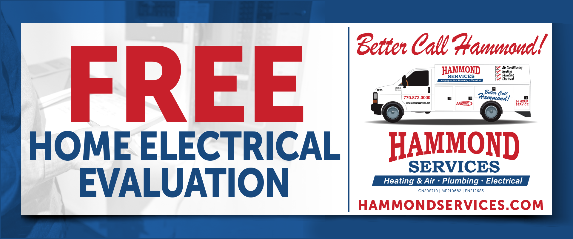 Plumbing | HVAC | Electrical | Hammond Services | GA