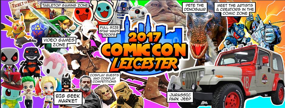 The Storming of the Troops at Comic Con Leicester 2017