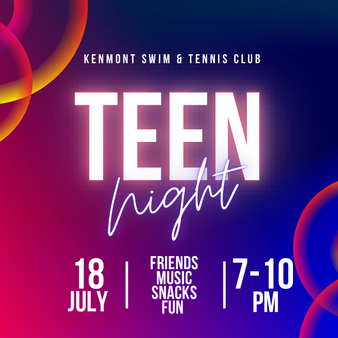 Final Teen Night August 23