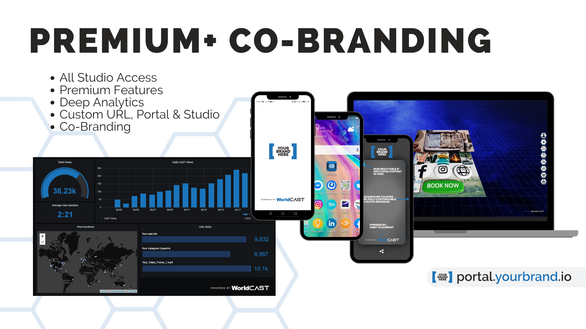 WorldCAST No-Code WebAR Platform