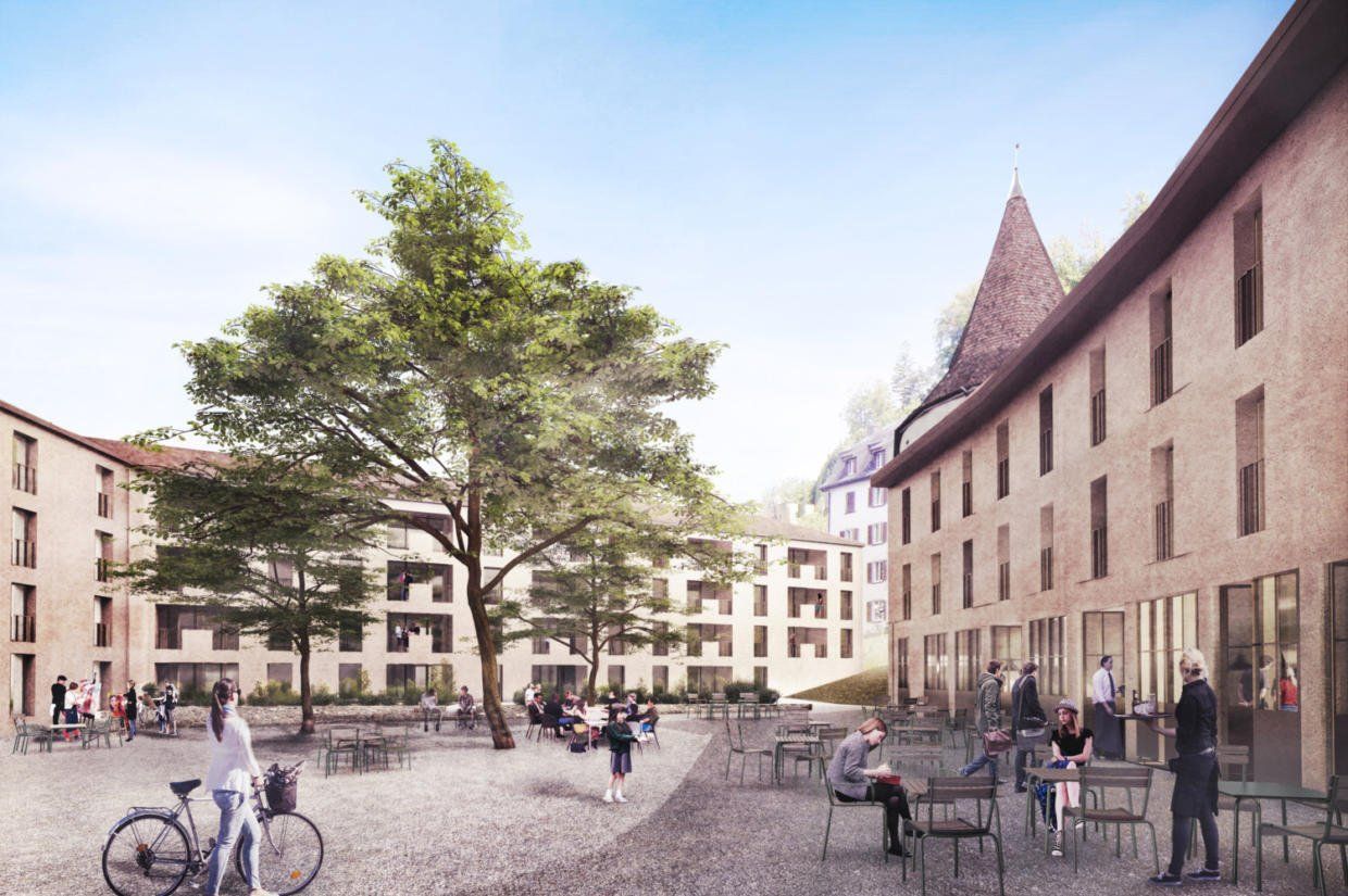 Gruppen | Bogentrakt Hostel | Sennhof | Chur, Schweiz