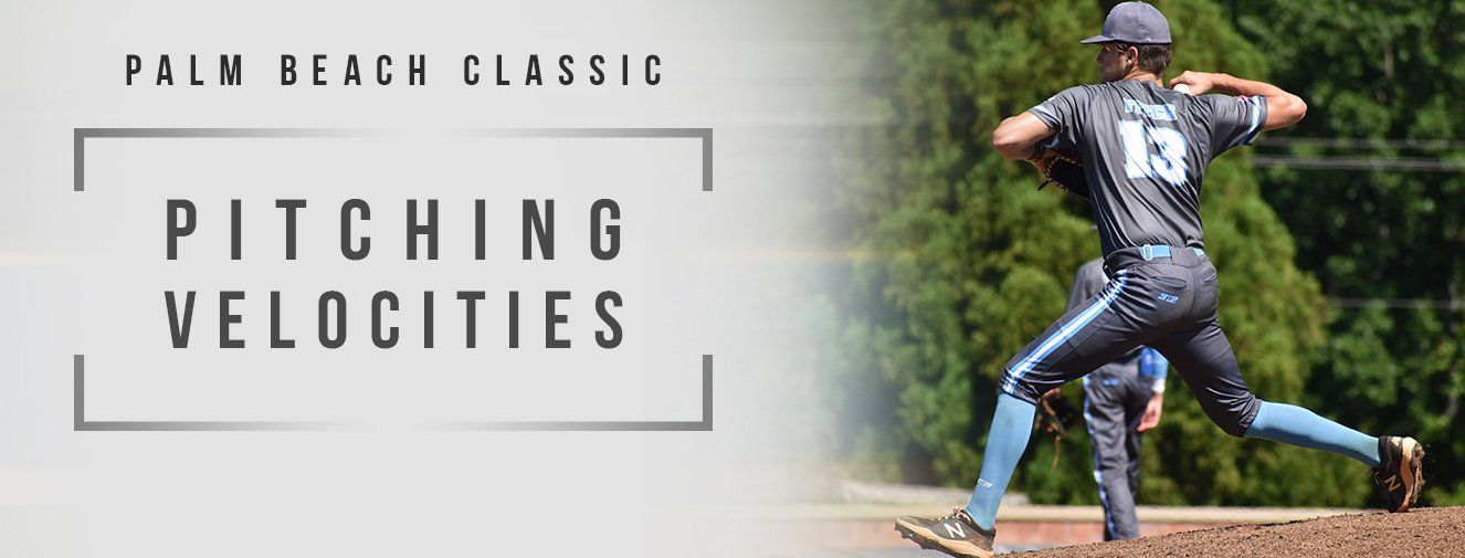 PBC Pitcher Velocities