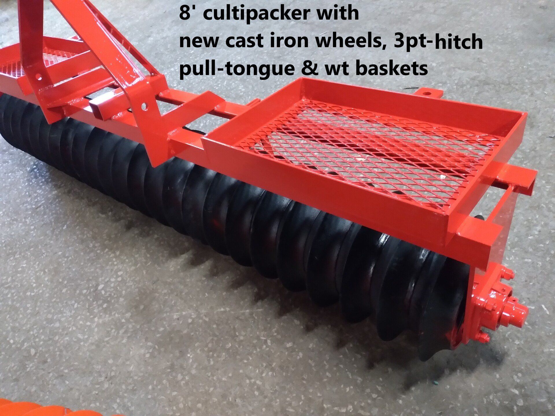 About Custom Cultipackers | Custom Cultipackers | Welder in Savannah, TN