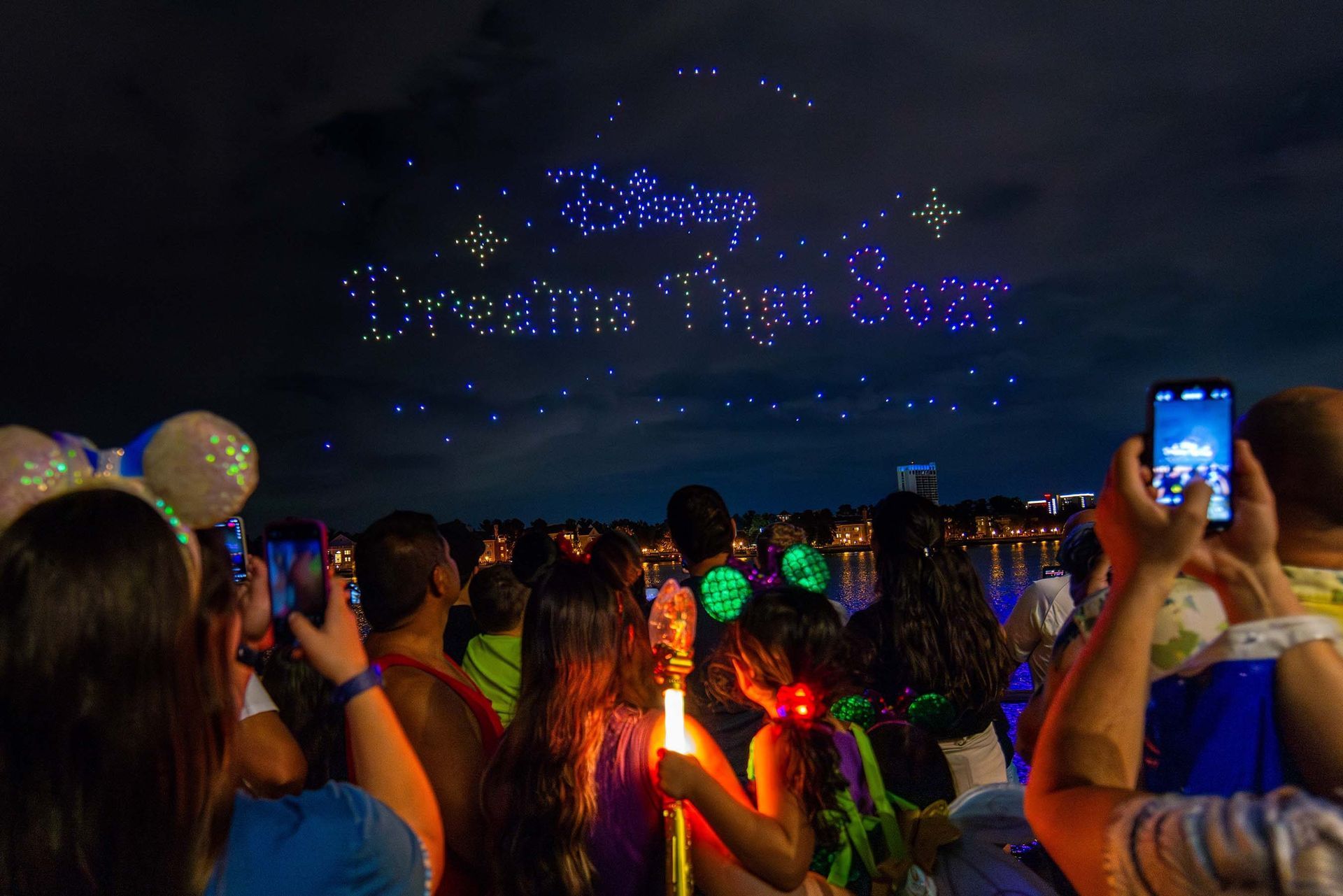 No Park Ticket Needed to See Disney’s Nightly Drone Show