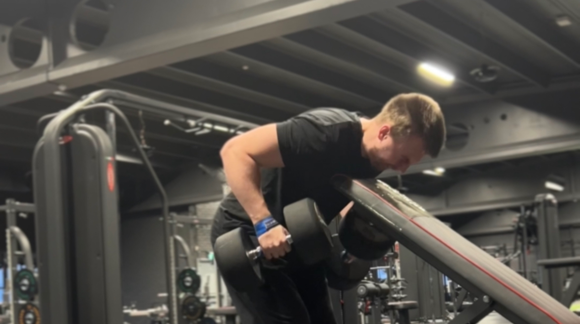 Chest supported rows