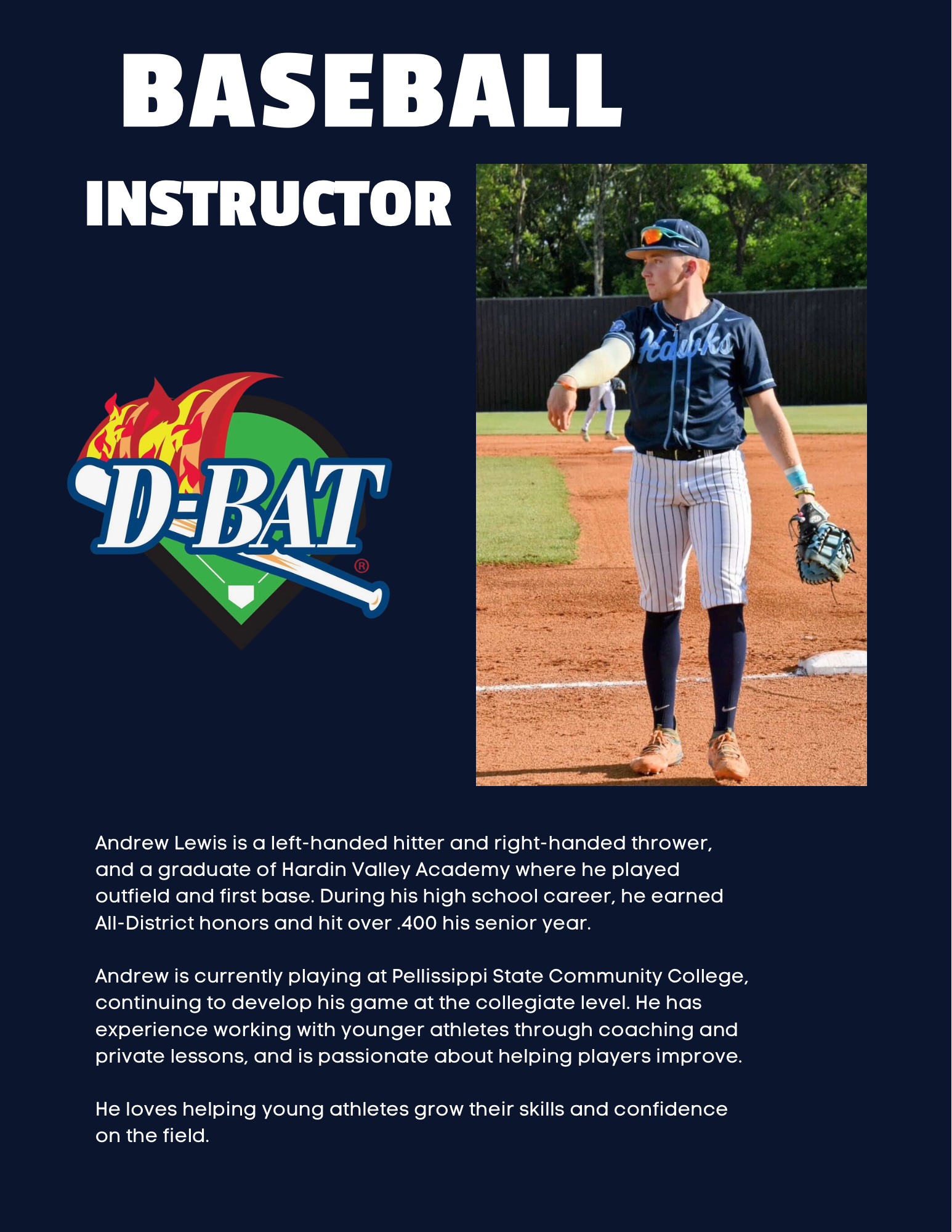 Baseball & Softball Lessons | D-BAT West Knoxville | West Knoxville, TN