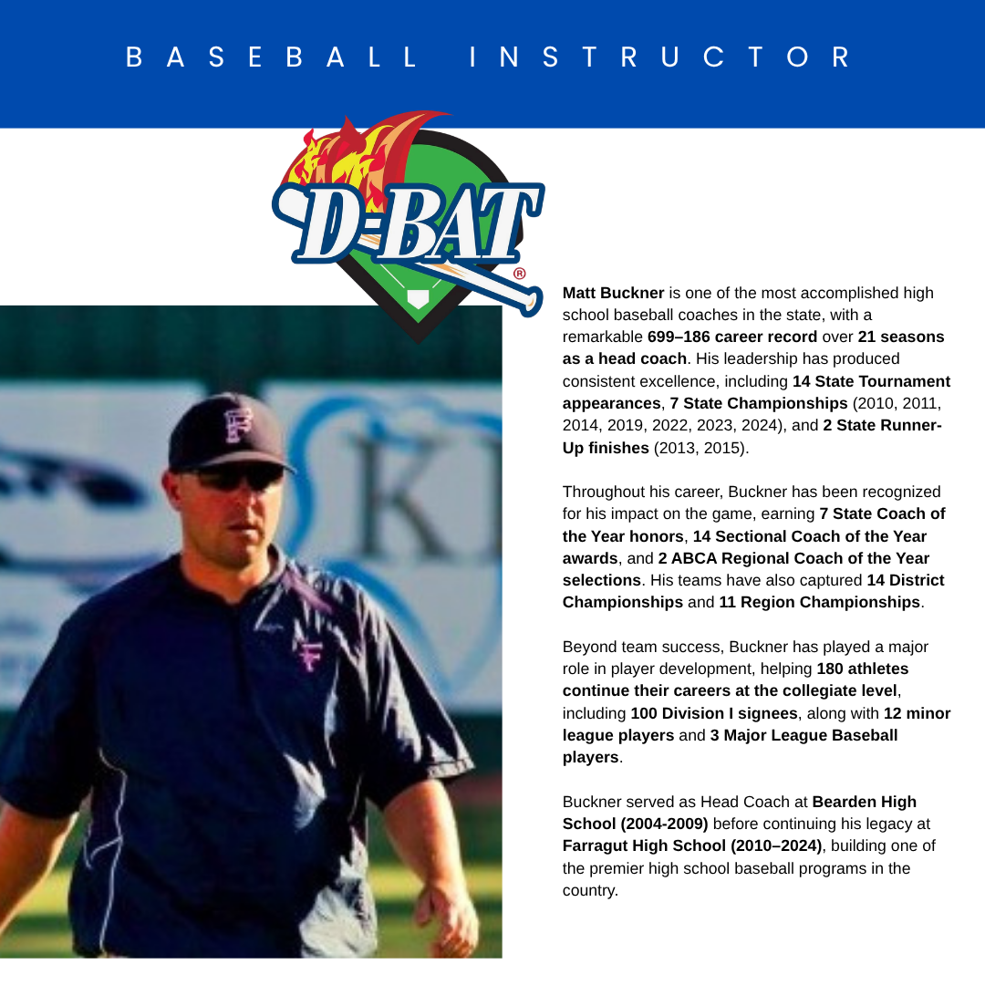 Baseball & Softball Lessons | D-BAT West Knoxville | West Knoxville, TN