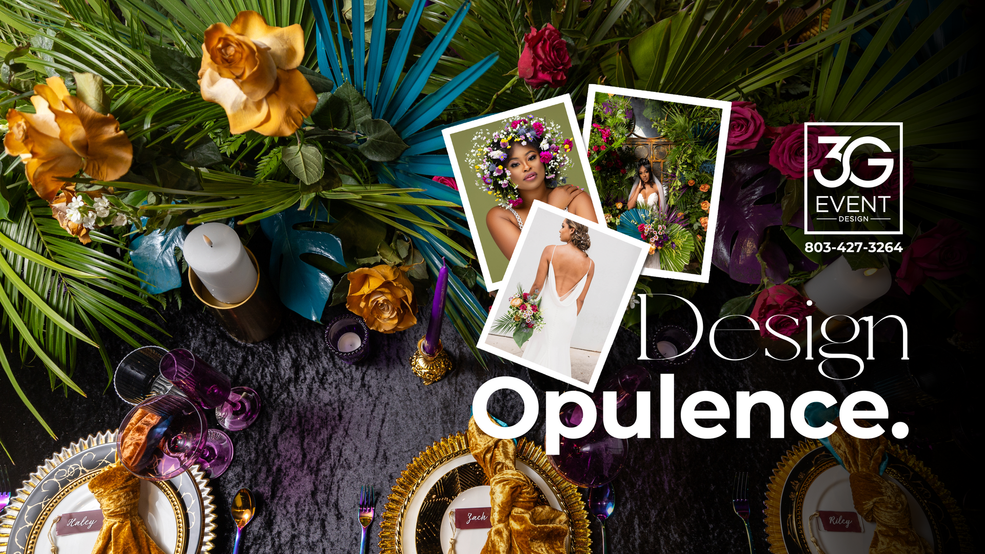 Our Event Design Style Columbia SC | 3G Event Design Inspiration