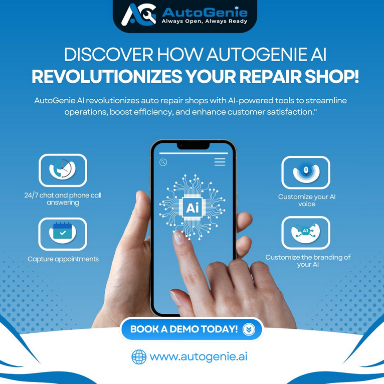 Skyrocket Your Auto Shop Revenue with Autogenie.ai Call Support