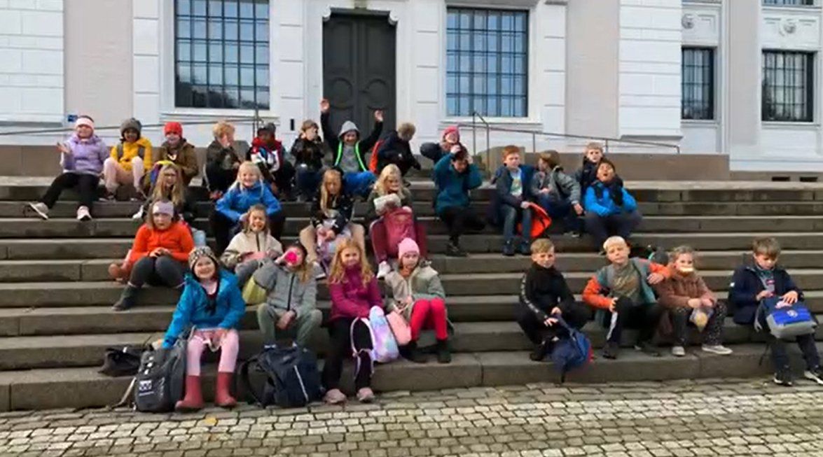 Uggdal skule - Klassetur til Naturhistorisk museum i Bergen