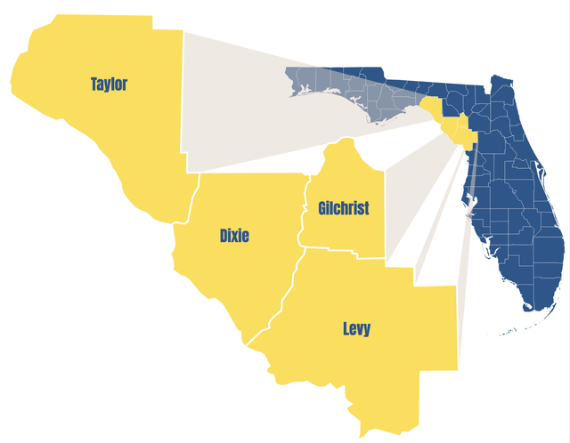 Map Of North Florida Springs