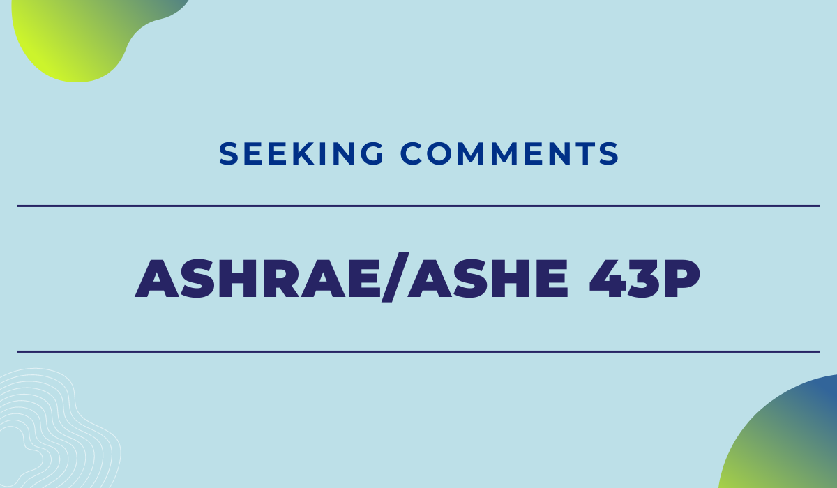 New HVAC operations guideline: ASHRAE/ASHE 43P
