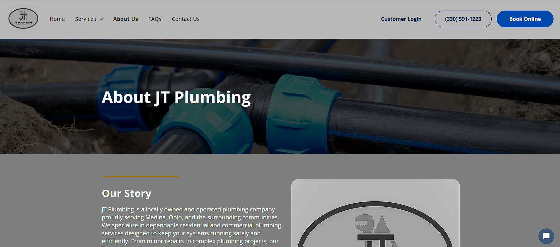 About Our Plumbing Company | Medina OH | JT Plumbing