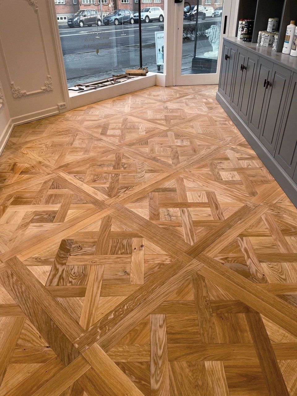 Versailles parket / Mønster parket - smukt og klassisk