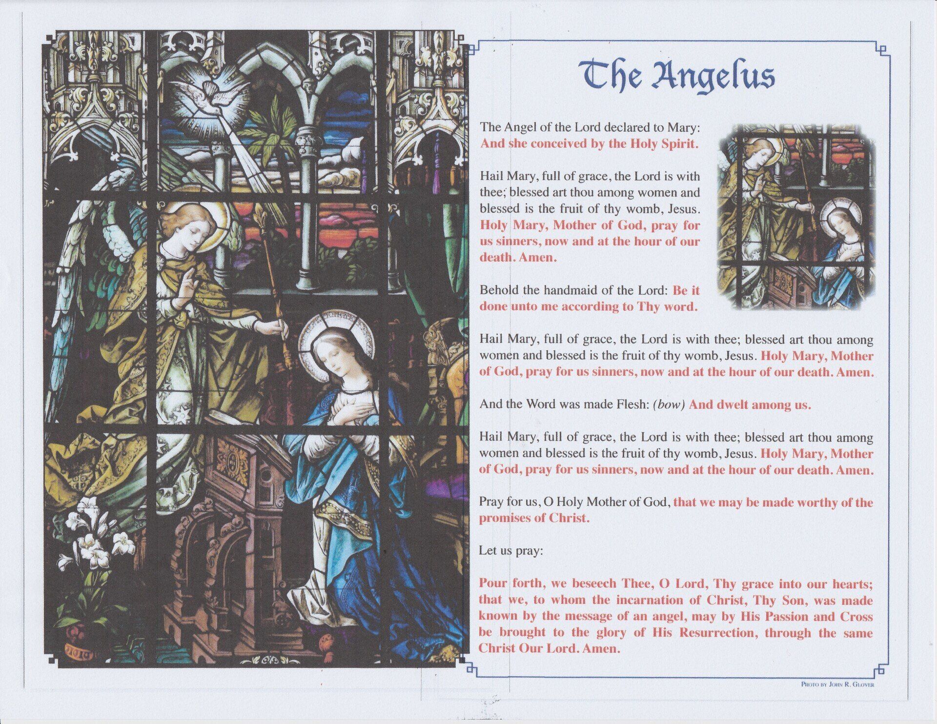 The Angelus & The Prayer to St. Michael