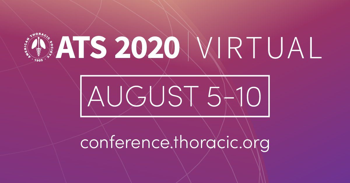 ATS 2020 Virtual Conference starts today!