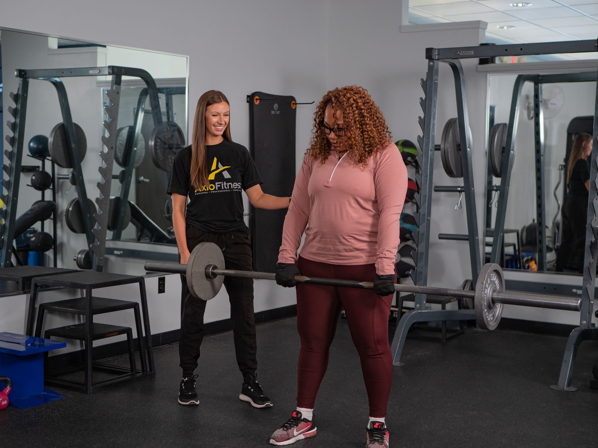 Hinging exercises, like the deadlift, kettlebell swing, and hip thrust ...