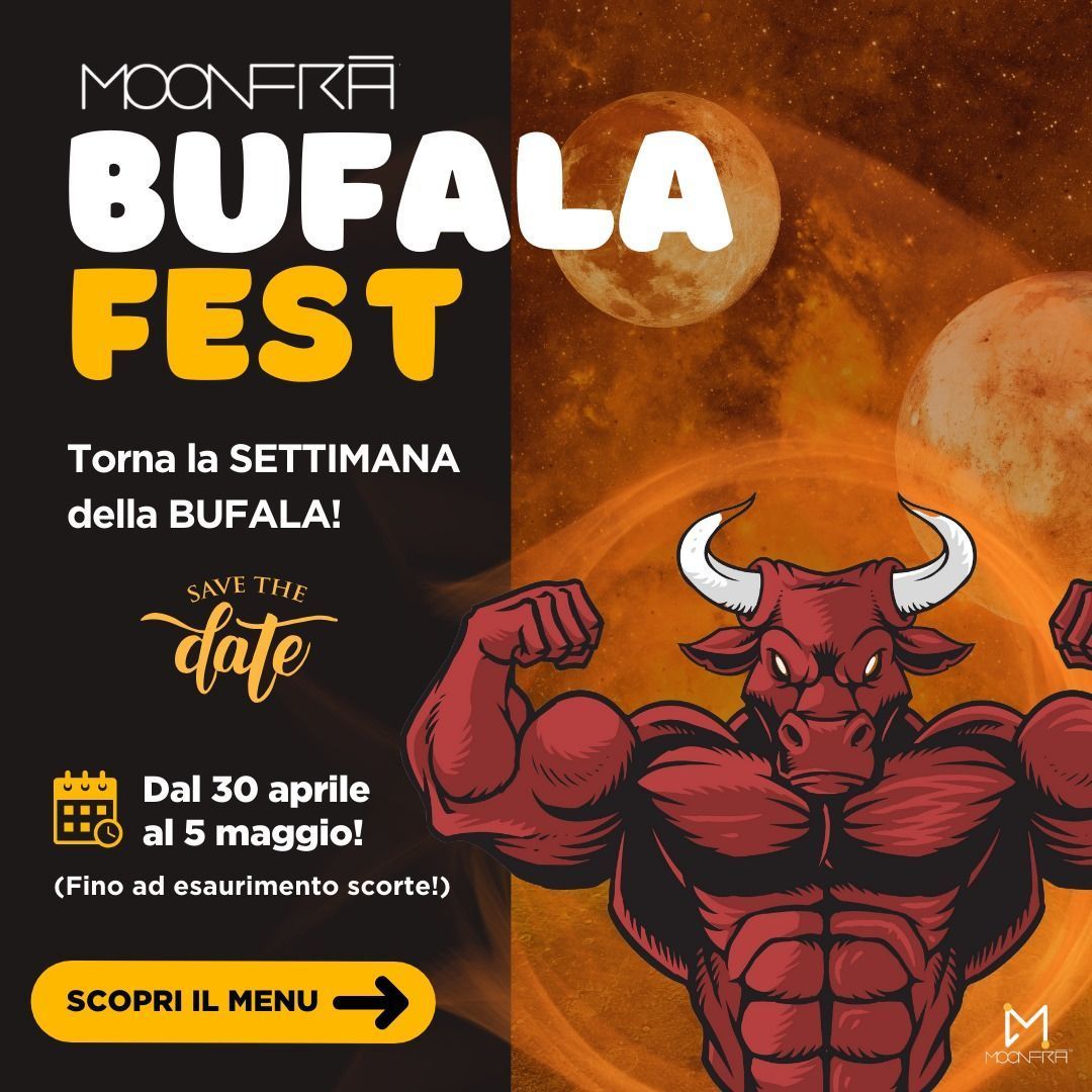Appuntamento imperdibile con il Bufala Fest!