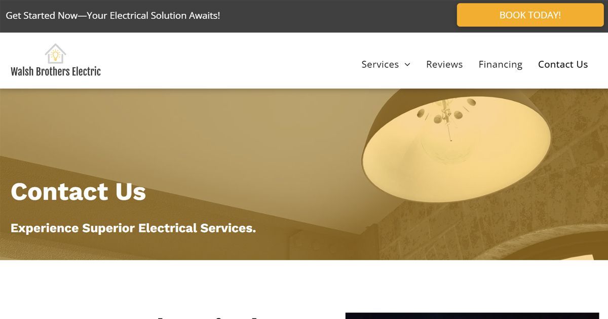 Contact Us | Walsh Brothers Electric - Lancaster, OH