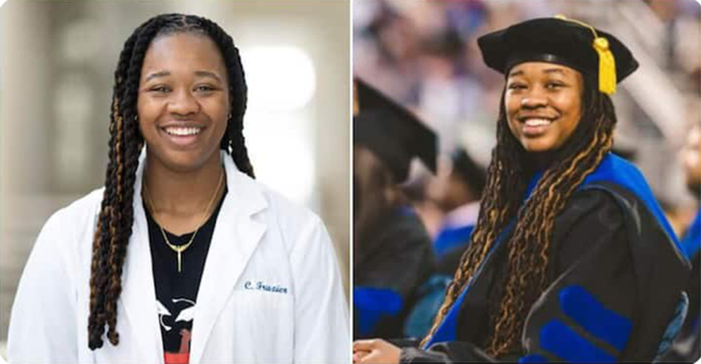 Chantrell Frazier First Black Women To Earn PH.D In Biochemistry