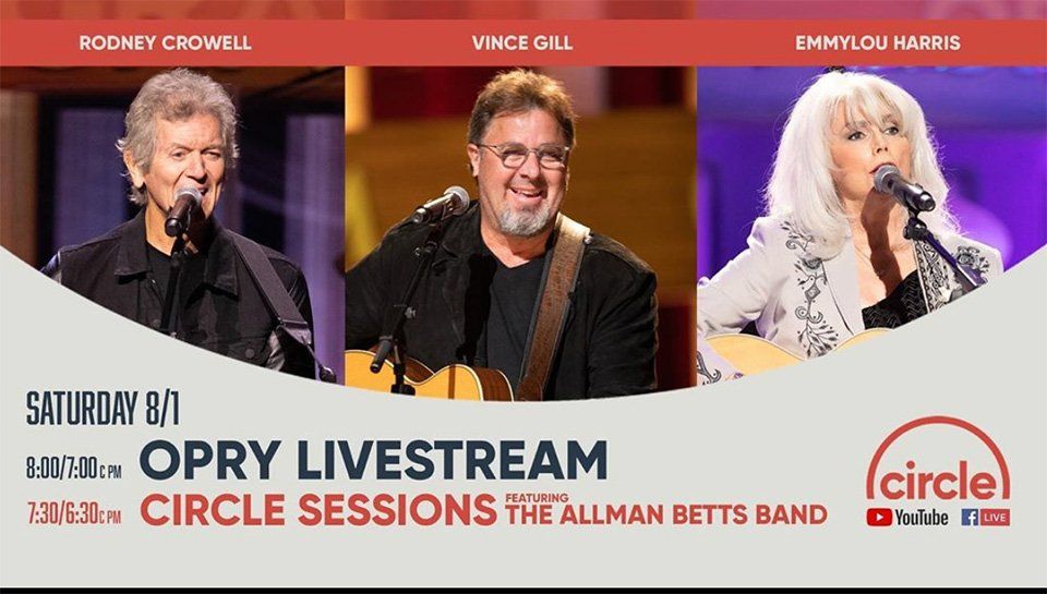 Rodney Crowell, Vince Gill and Emmylou Harris Reunite to Perform on the ... Rodney Crowell, Vince Gill and Emmylou Harris Reunite to Perform on the ...