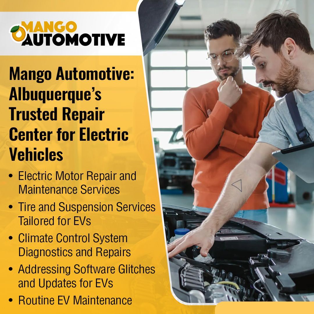 Electric Vehicle Repairs: Mango Automotive's Solutions to Common EV Issues