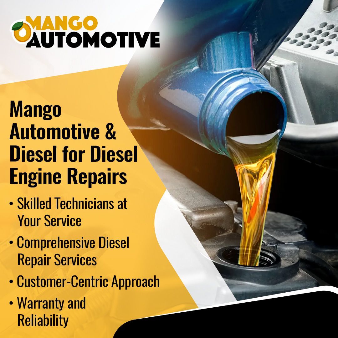 Professional Repairs at Mango Automotive & Diesel for Common Diesel ...