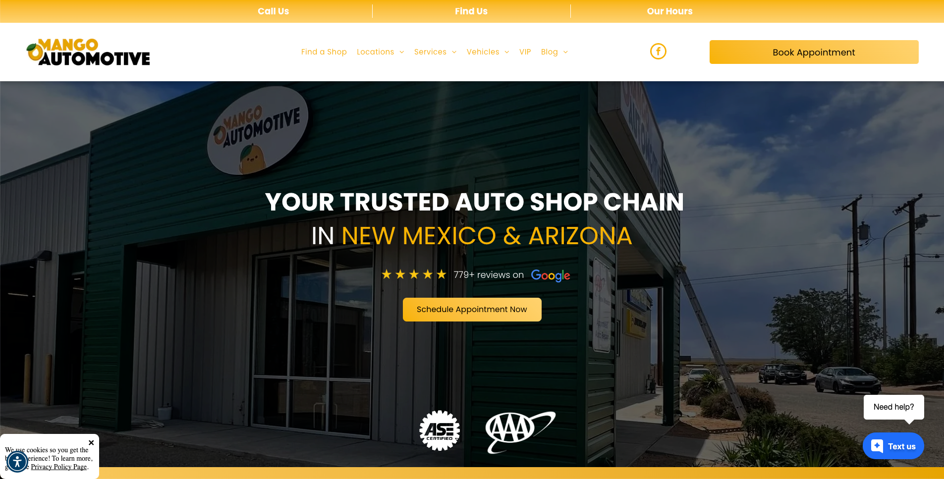 Locate Your Nearest Auto Repair Shop | Mango Automotive