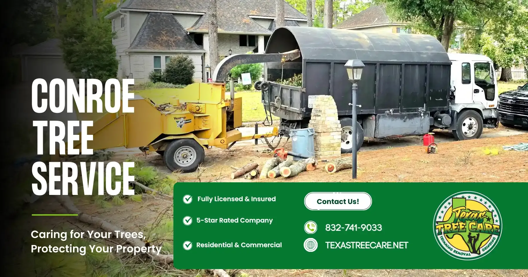 Tree Service Conroe TX | Tree Care, Removal & Trimming