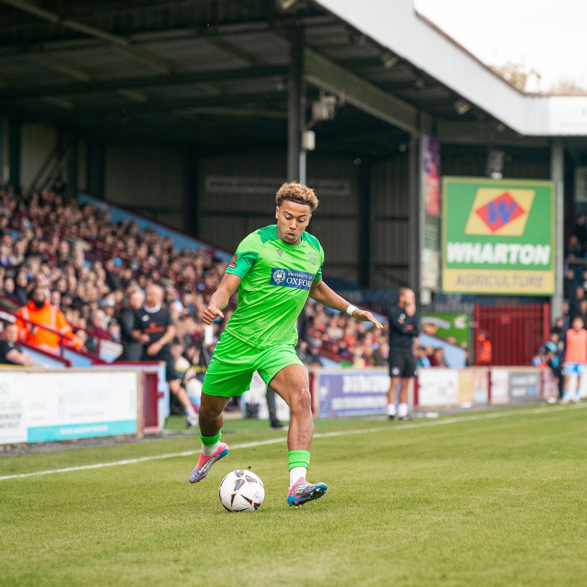 Jayden Carbon ahead of Warrington