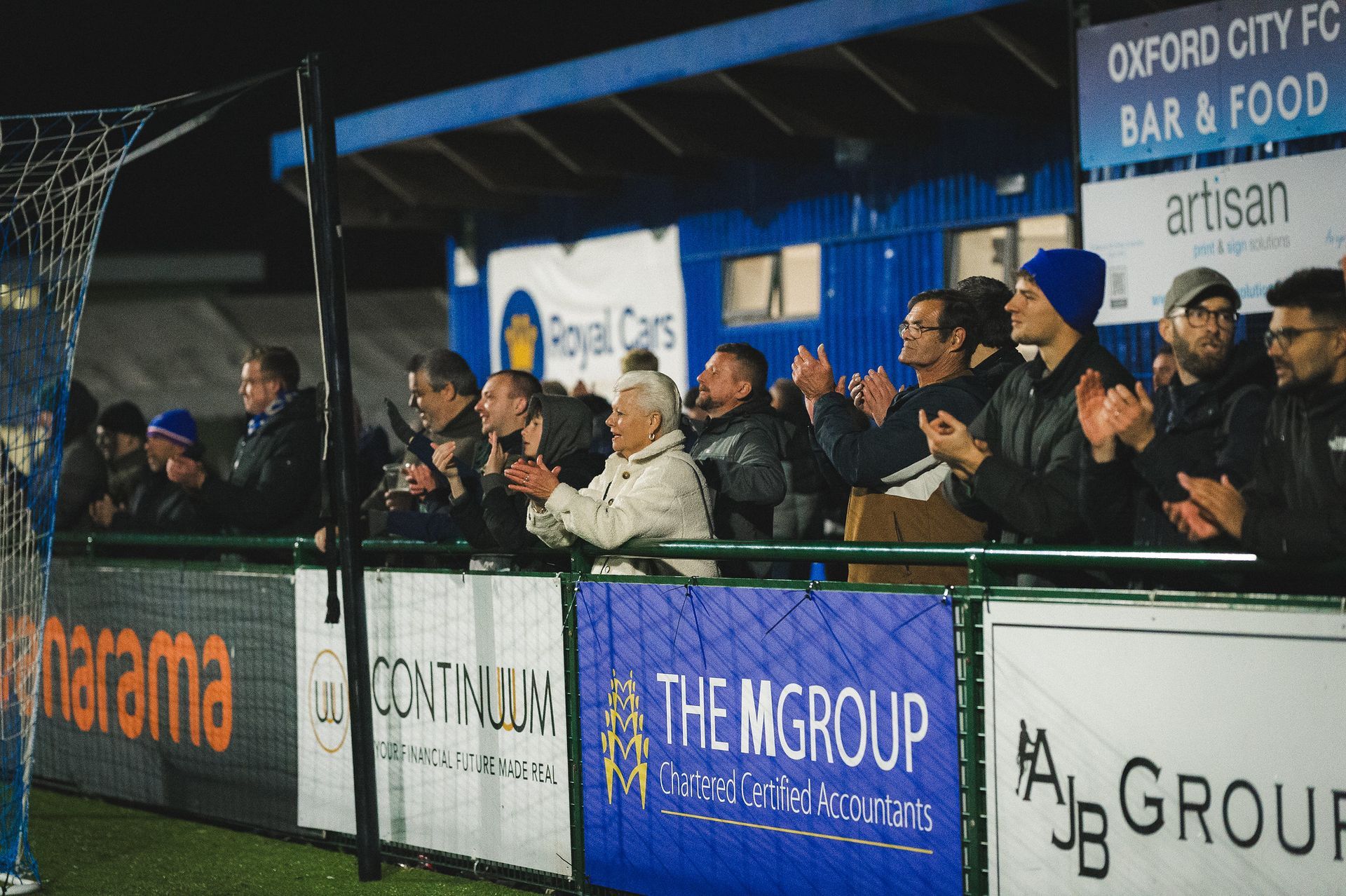 Oxford City welcome The MGroup as new stadium sponsors
