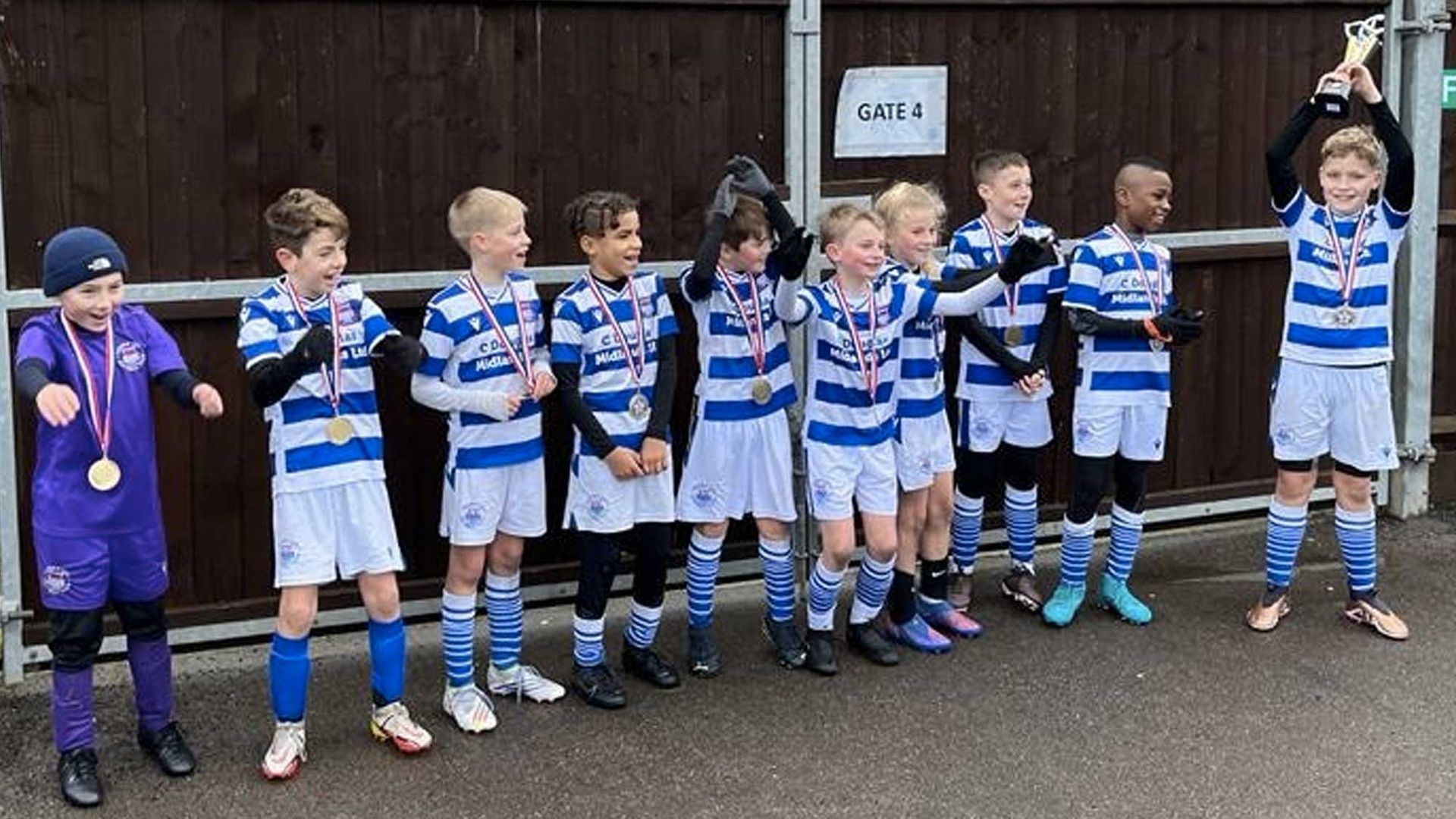 OXFORD CITY U10'S WHITE WIN OXFORDSHIRE YOUTH CUP
