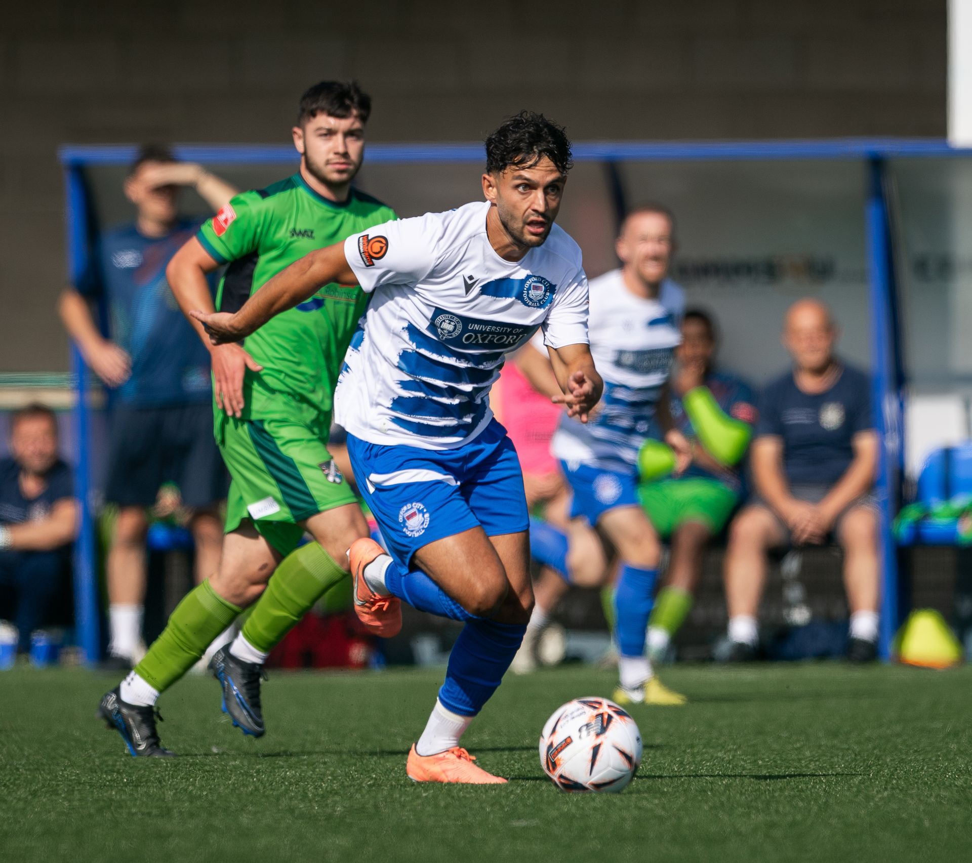 Zac McEachran reaches 300 appearances for Oxford City