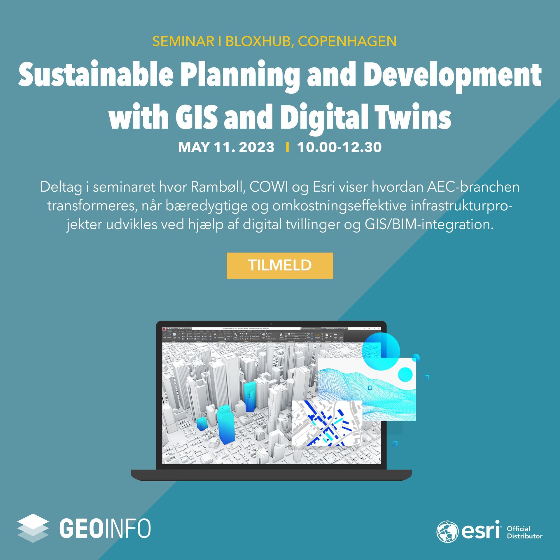 Sustainable planning and development with GIS and Digital Twins