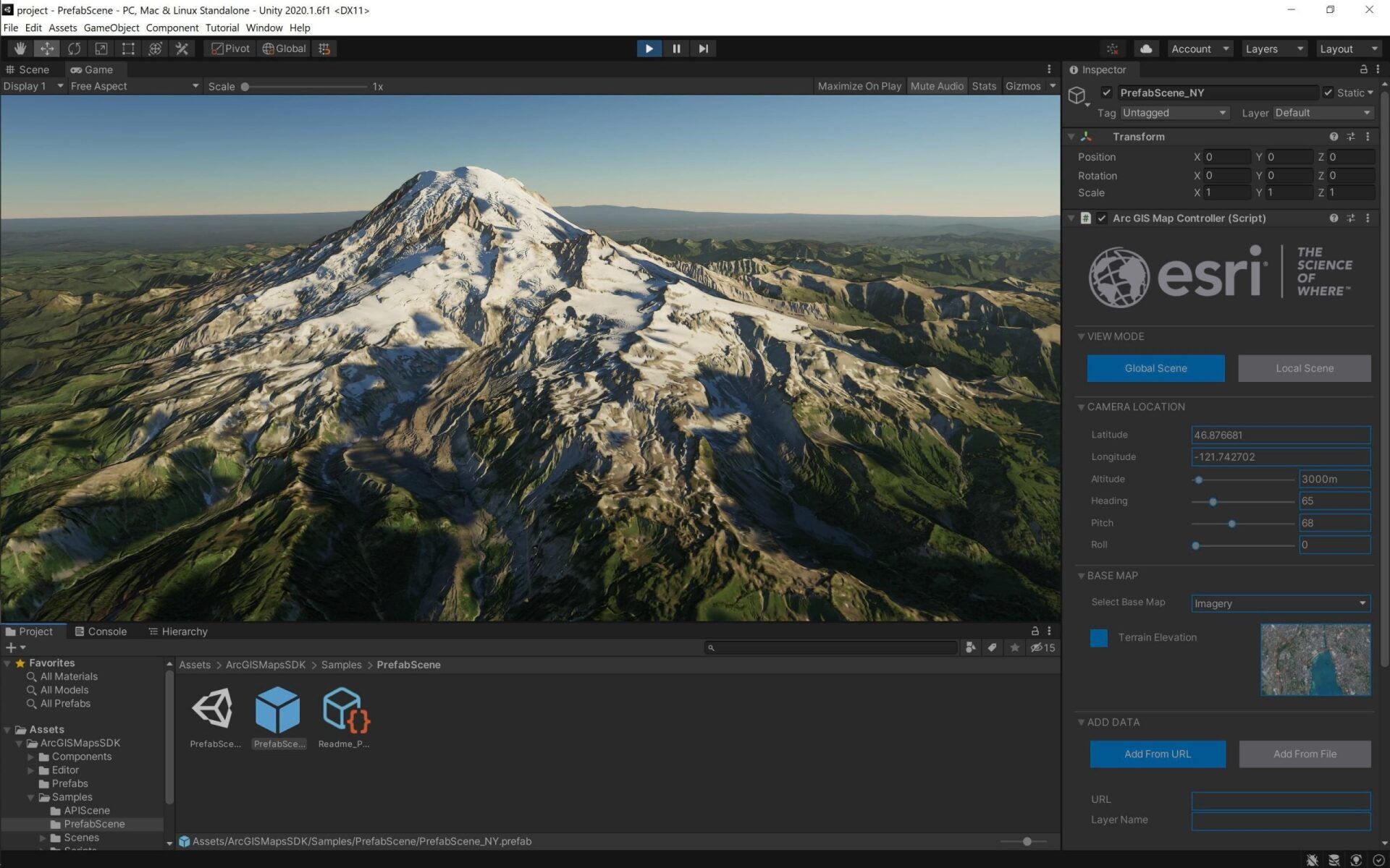 Esri udgiver den første betaudgivelse af ArcGIS Maps SDK til Game Engines