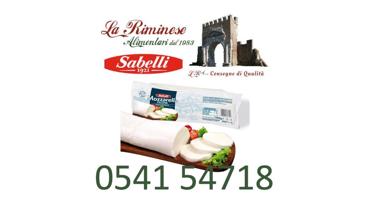 Filone di mozzarella Sabelli: La Riminese Alimentari